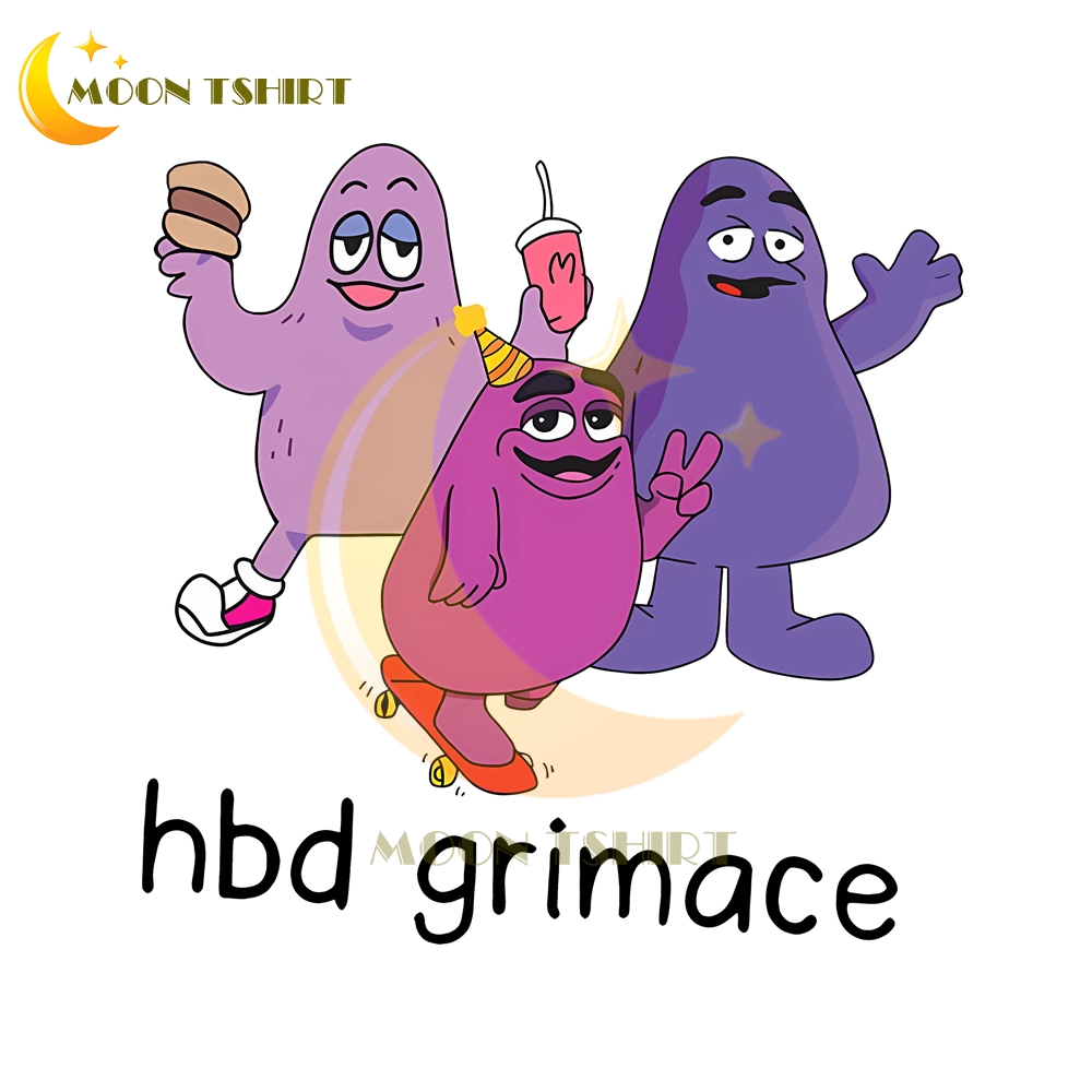 Hbd Grimace Png, Grimace Birthday Png, Grimace Meme Png, Mcd | Inspire ...
