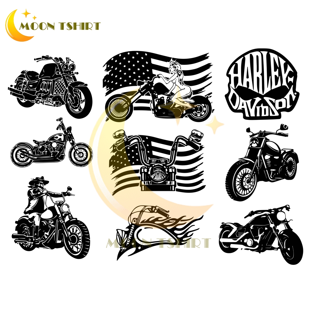 Motorcycle SVG Bundle, Motor Bike Svg, Motorcycle Clipart, M | Inspire ...