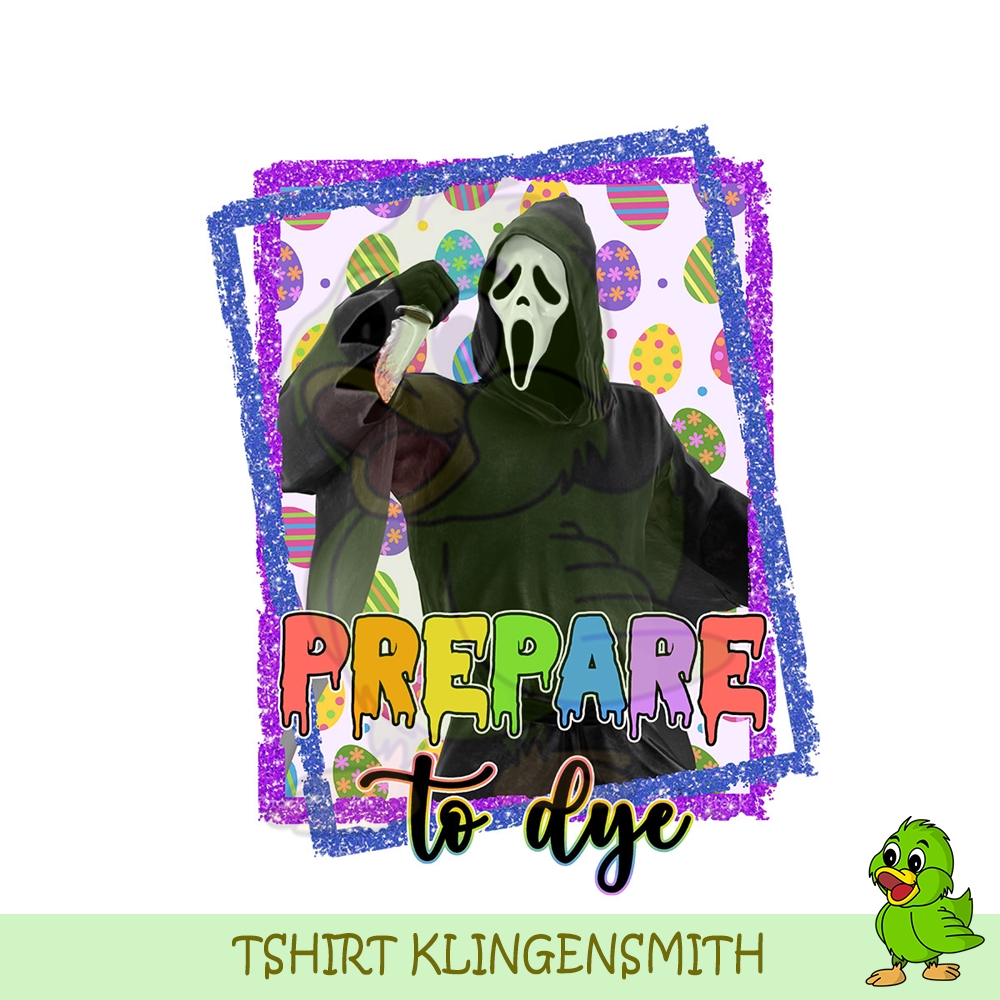 Prepare To Dye Ghostface Easter Png | Inspire Uplift