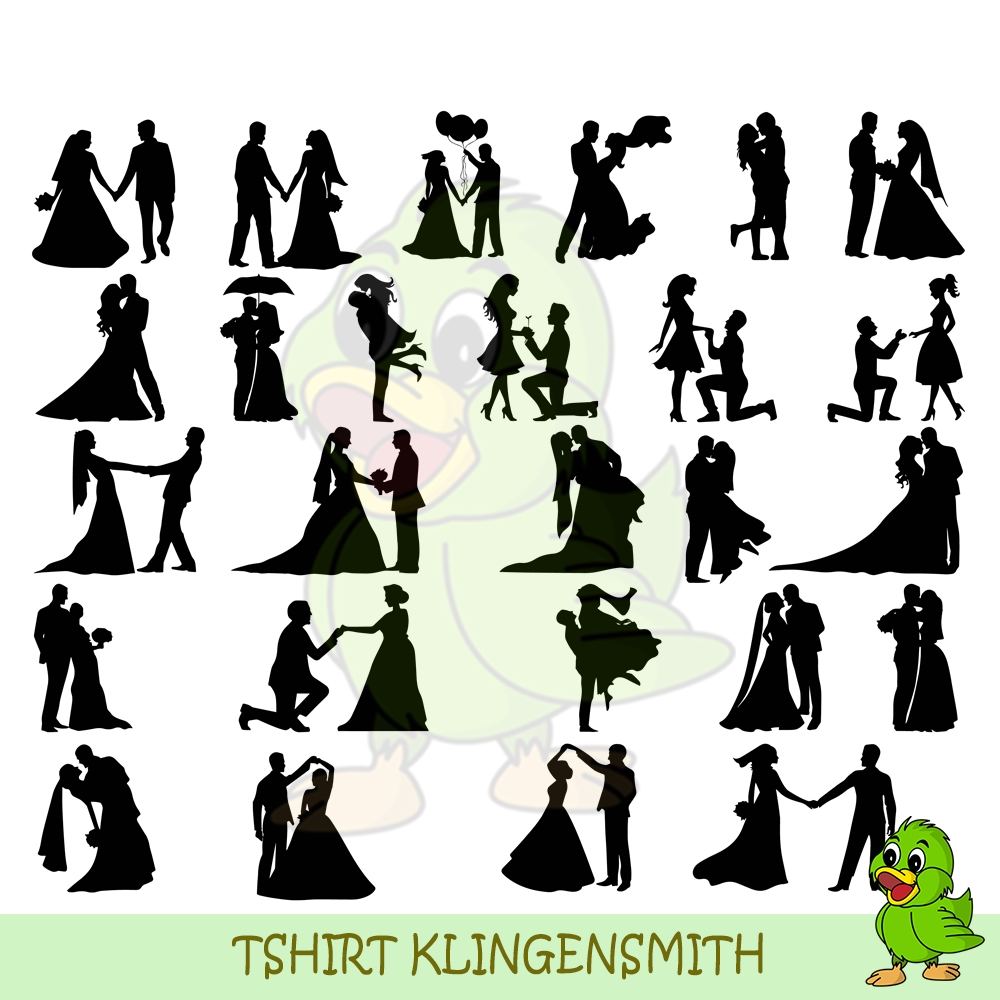 Couple SVG/ Lovers SVG/ Clipart/ Cut Files/ Cricut/ Silhouet | Inspire ...