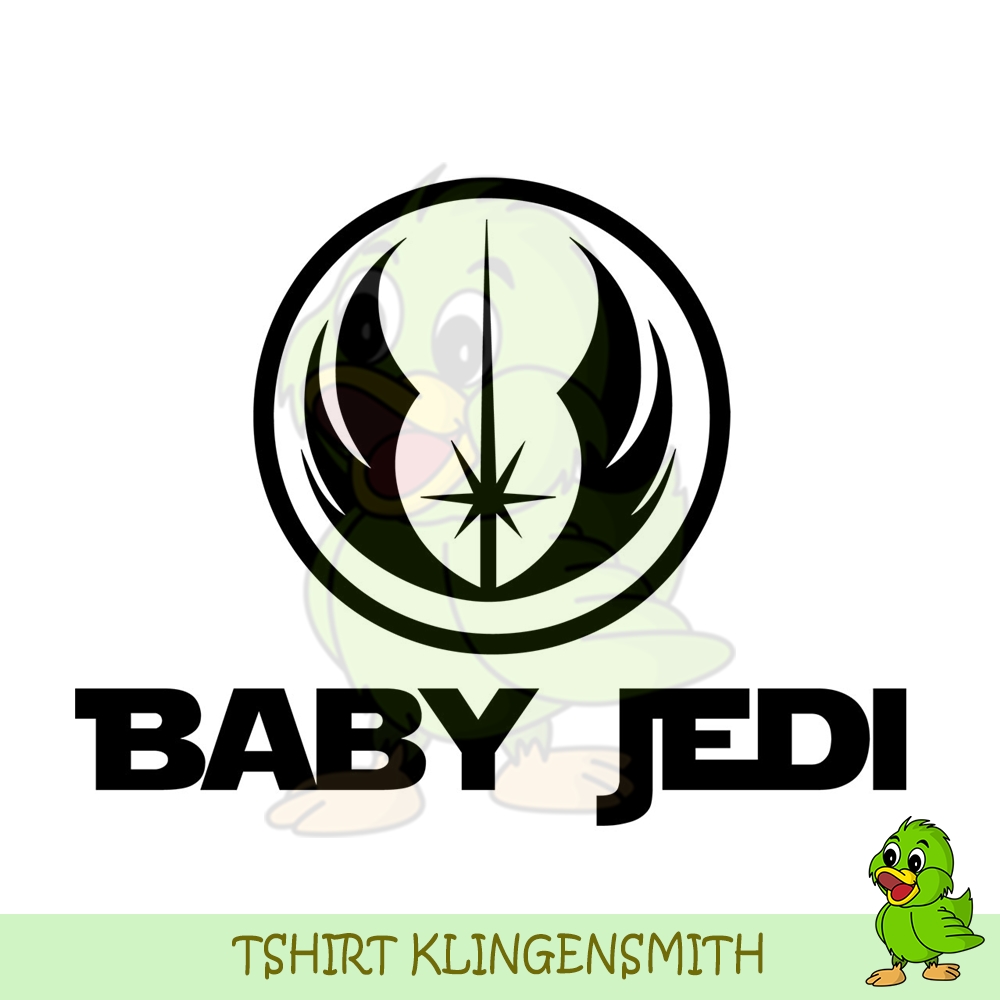Baby Jedi Star Wars Logo SVG | Inspire Uplift