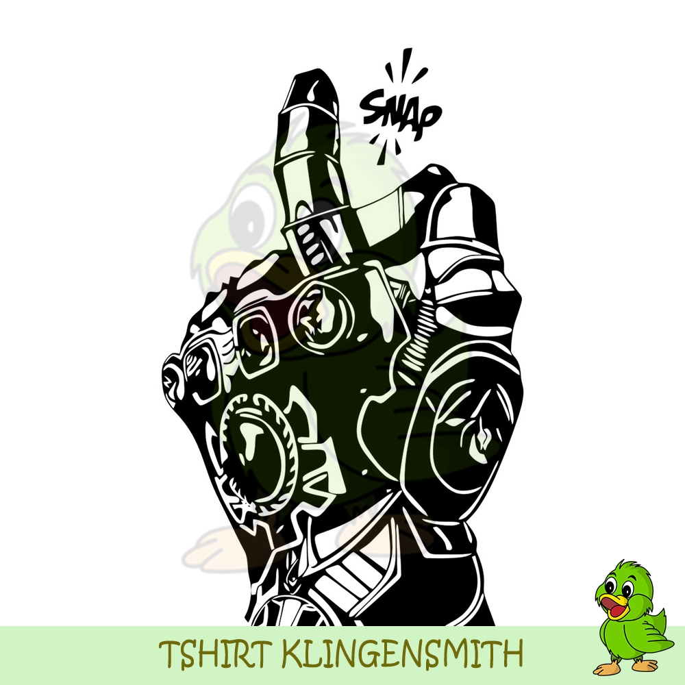 Marvel Avengers Thanos Infinity Gauntlet Snap SVG | Inspire Uplift