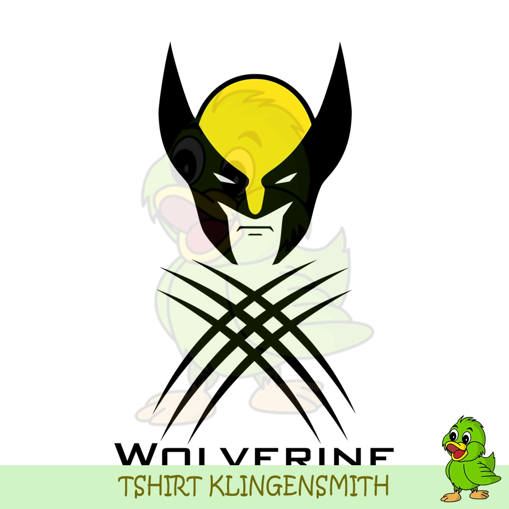 Avengers Superheroes Wolverine Logo SVG | Inspire Uplift