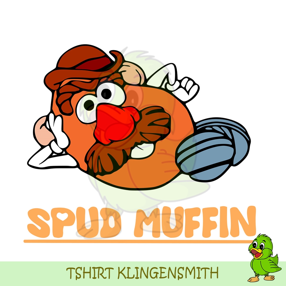 Spud Muffin Toy Story Mr Potato Vector SVG | Inspire Uplift