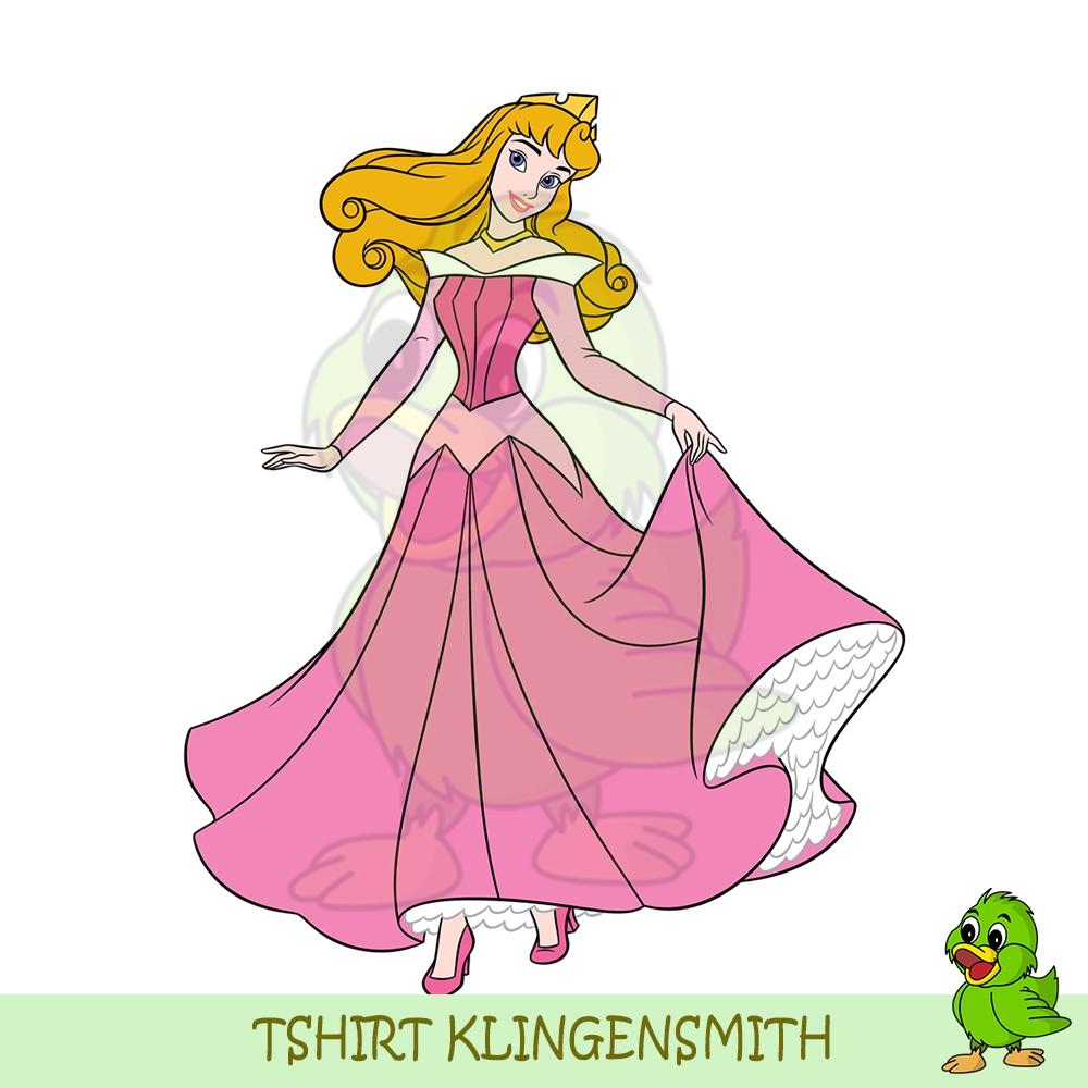 Beautiful Princess Aurora Disney Sleeping Beauty SVG Clipart - Inspire ...