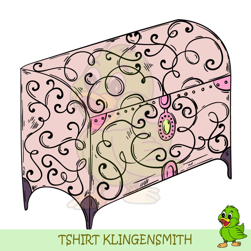 Disney Princess Cinderella Magic Chest Curly Pattern SVG Vec | Inspire ...