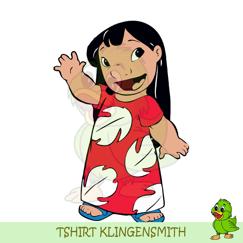 Disney Princess Lilo Pelekai Clipart SVG | Inspire Uplift