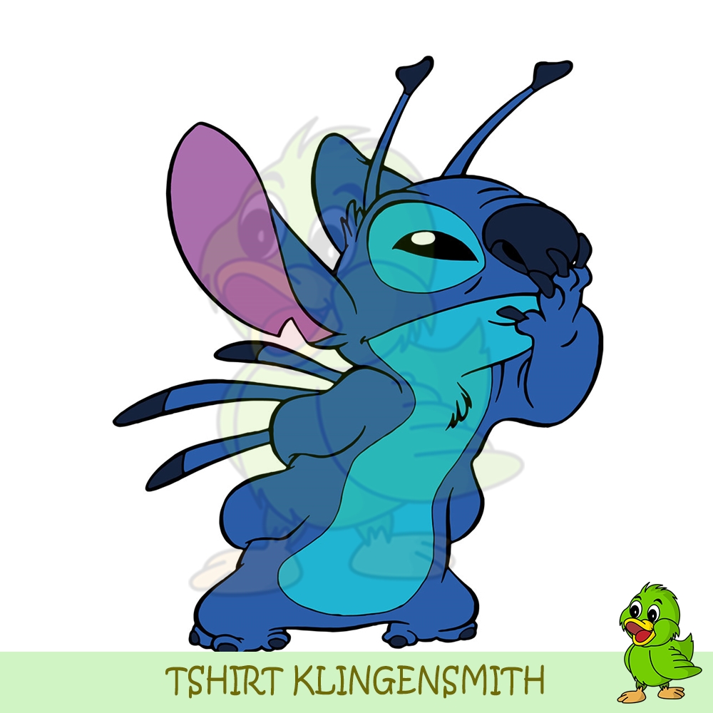 Disney Cute Alien Dog Stitch Cartoon Clipart SVG | Inspire Uplift