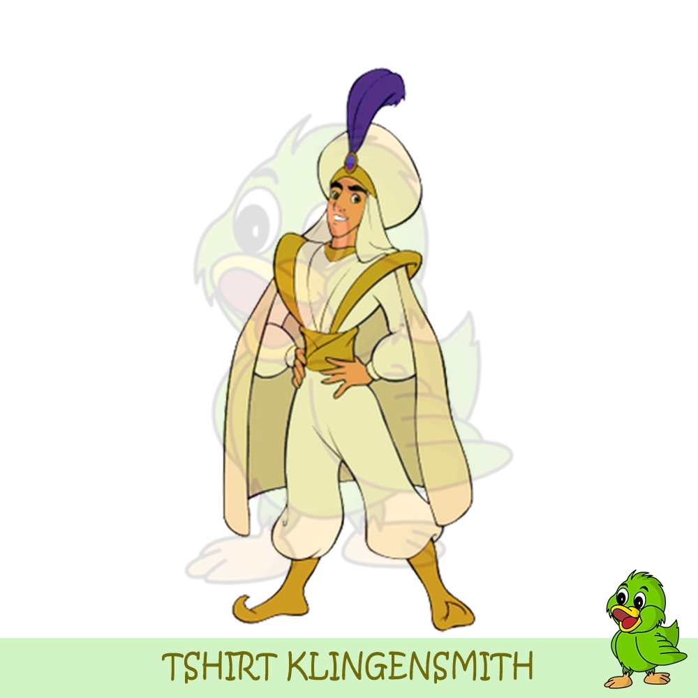 The Sultan Prince Ali Aladdin Disney Cartoon PNG | Inspire Uplift