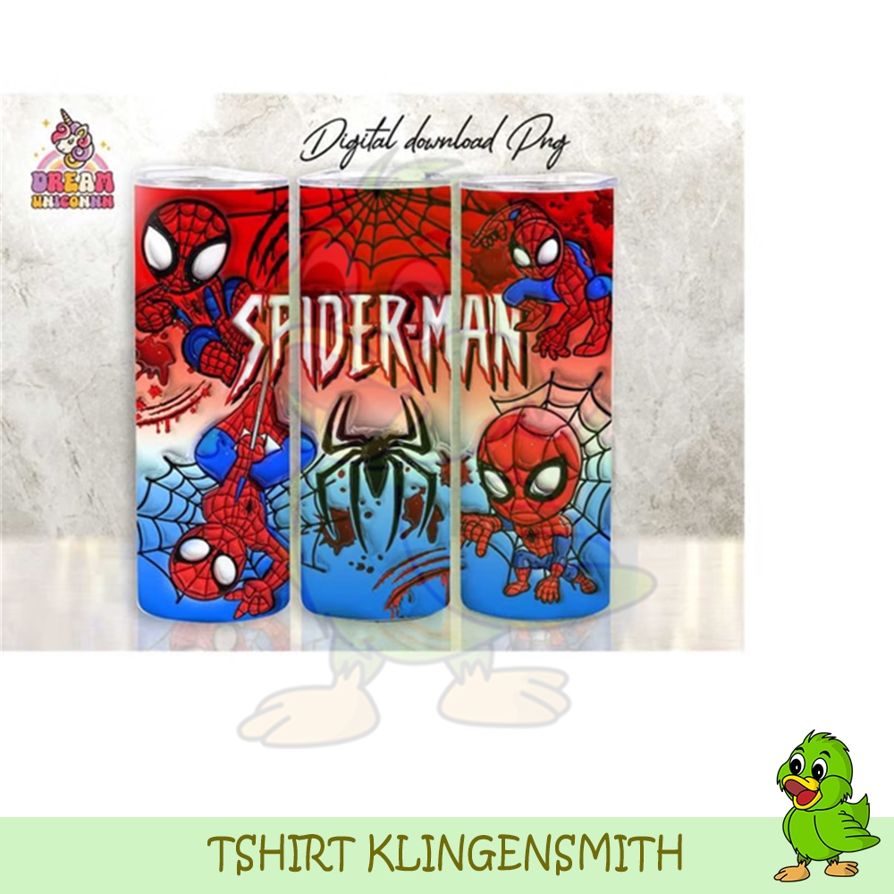 3D Inflatable Movies Characters 20 Oz Skinny Tumbler Wrap Pn | Inspire ...