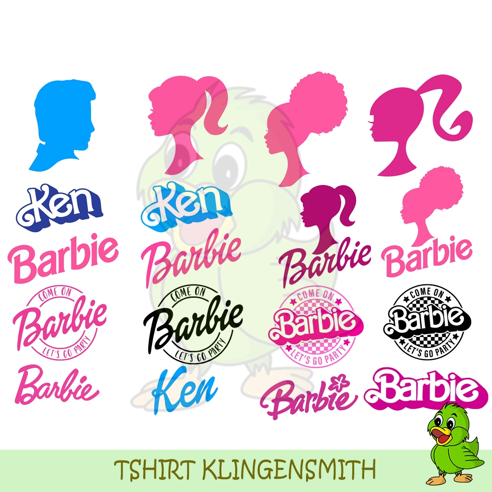 Barbie Doll svg, Barbie 19 Svg Bundle, Doll Svg, Barbie head | Inspire ...