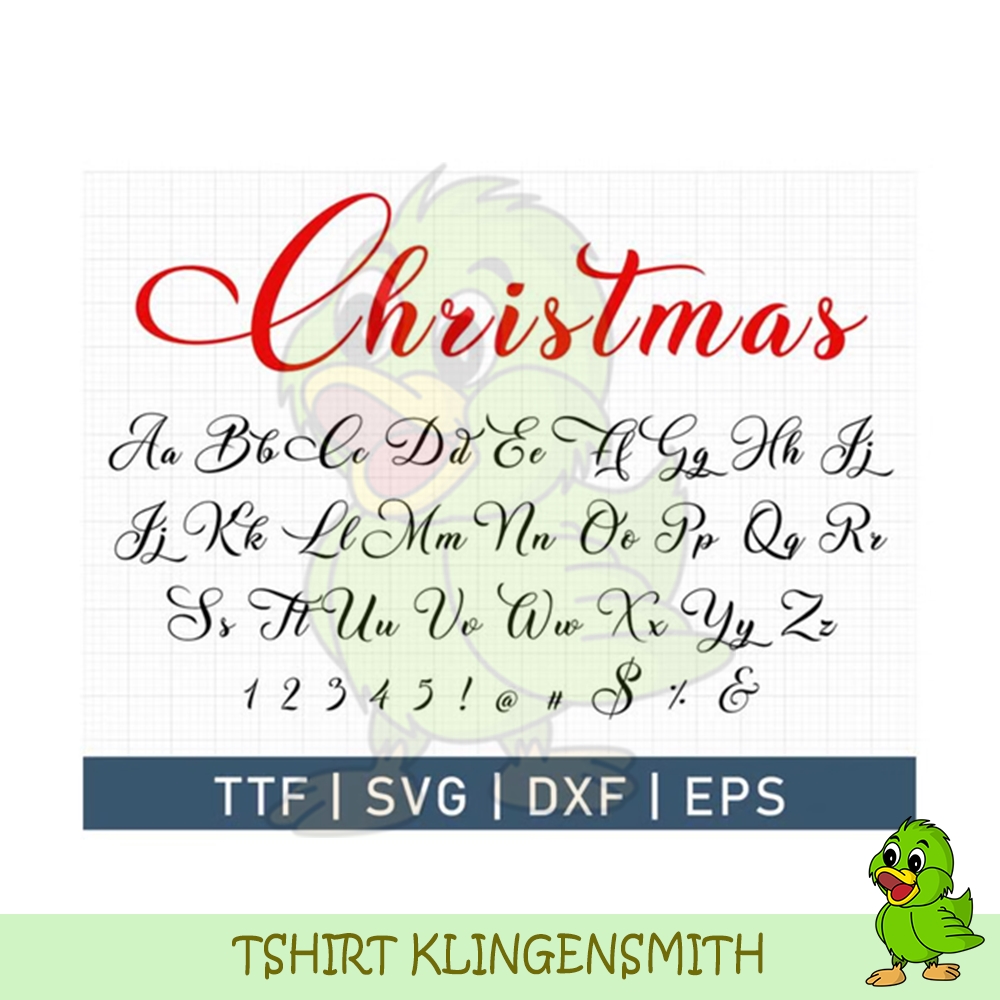 Christmas Script Font, Christmas Letters Svg, Holiday Font, | Inspire ...