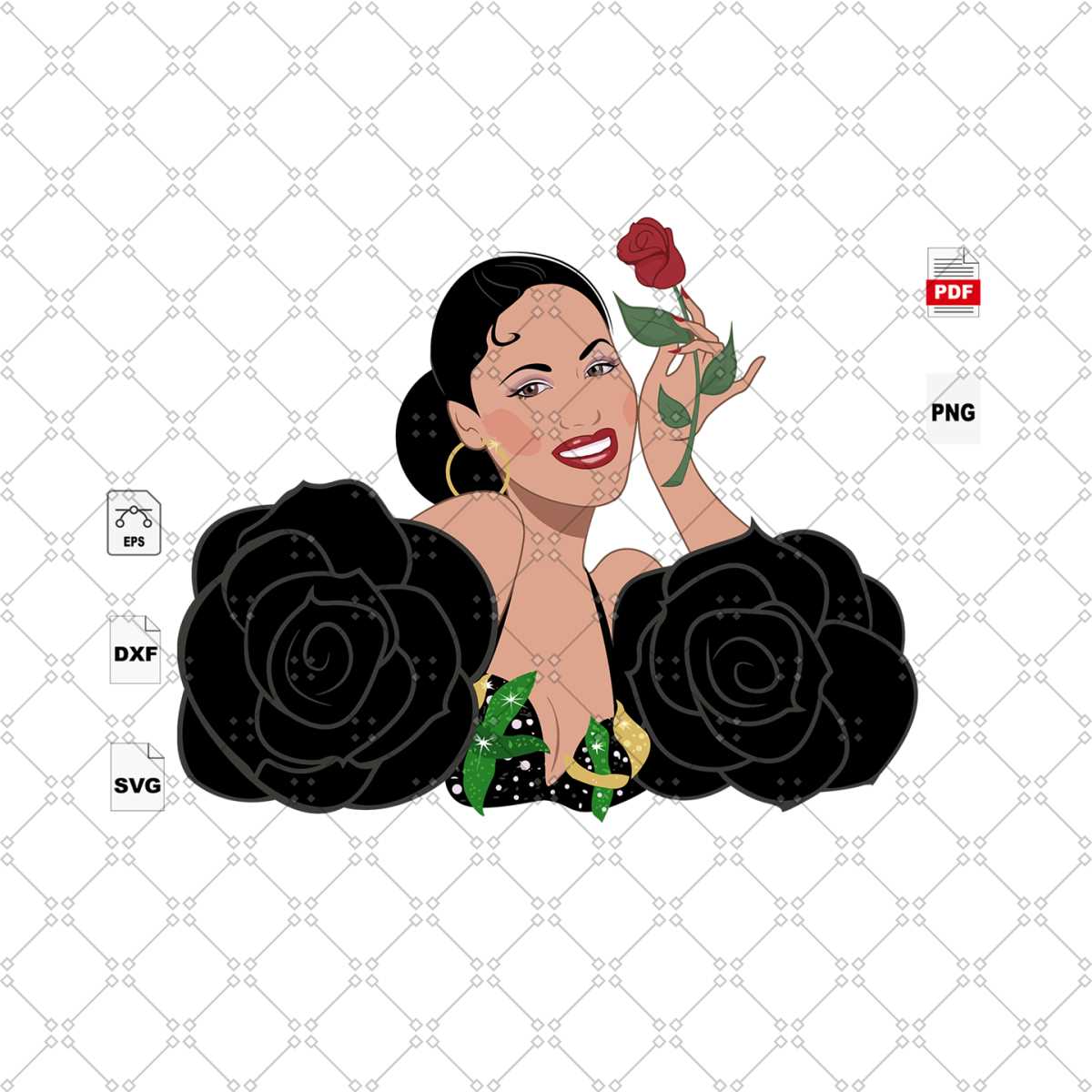 Selena Quintanilla art svg, Selena Quintanilla, selena svg, | Inspire ...