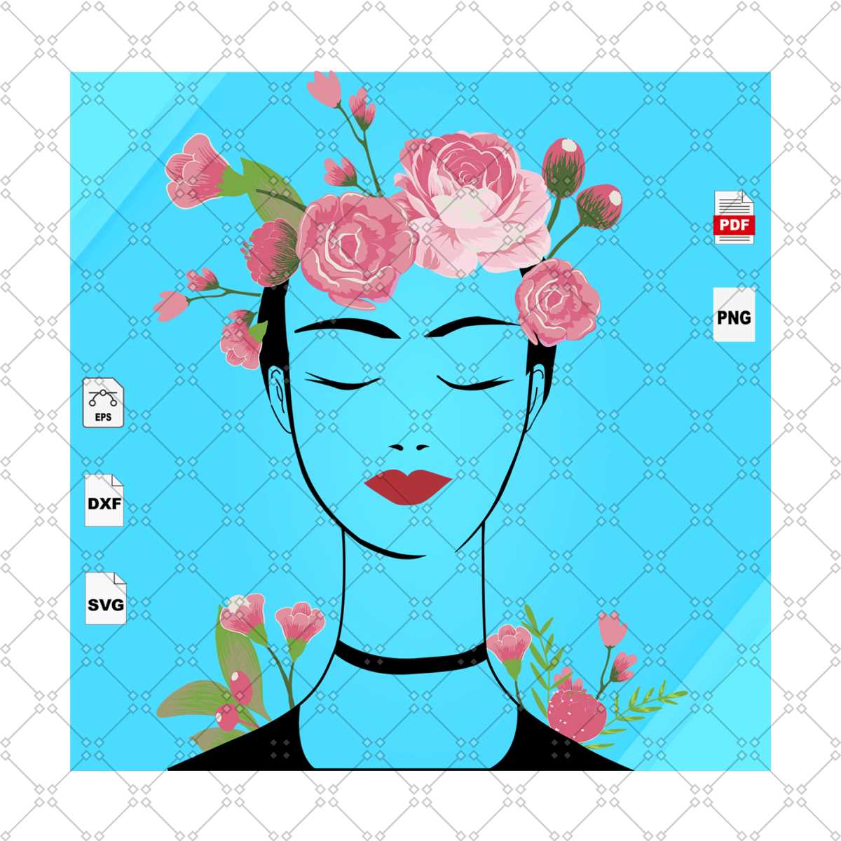 Flower Girl Svg, Flower Vector Clipart, Flower Art, Flower D | Inspire ...