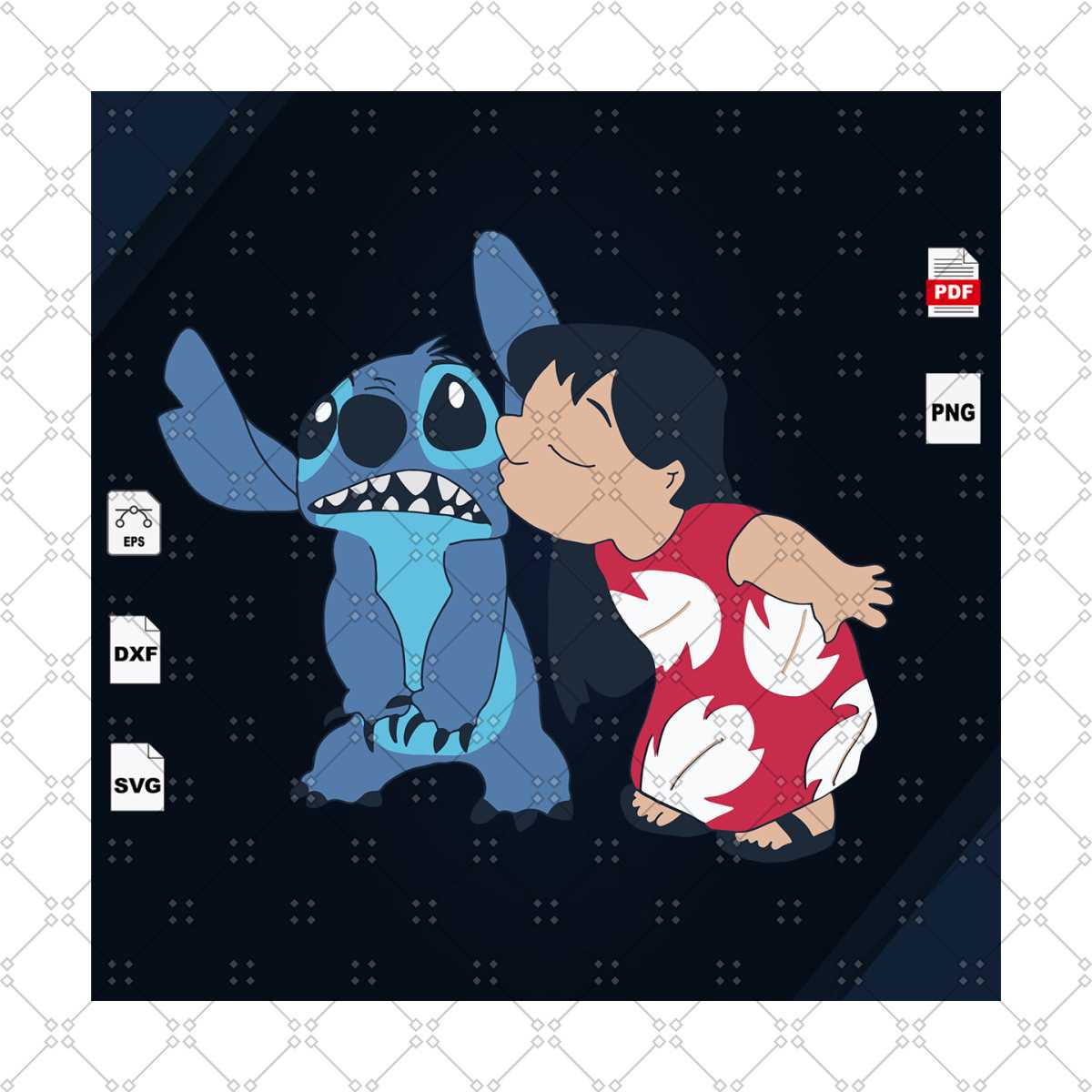 Stitch and Lilo, Stitch svg, Stitch killer vector svg, Lilo | Inspire ...