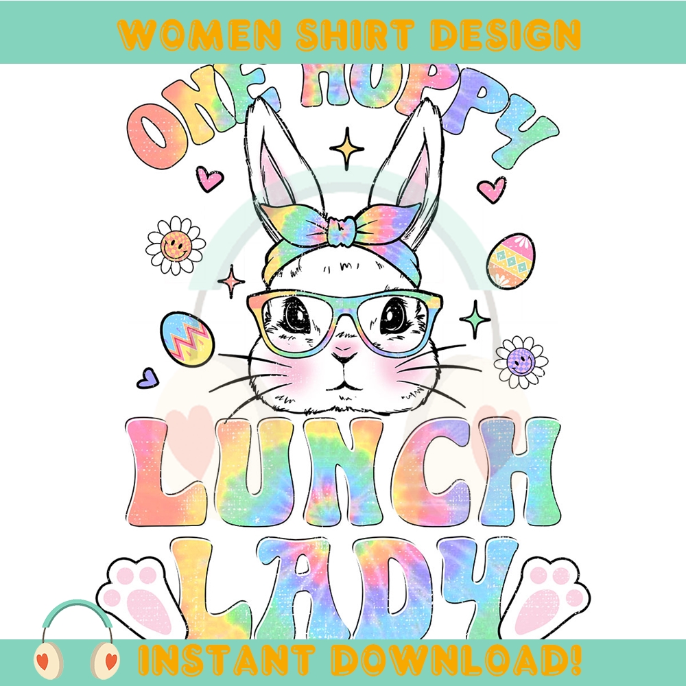 One Hoppy Lunch Lady Digital Download | Inspire Uplift