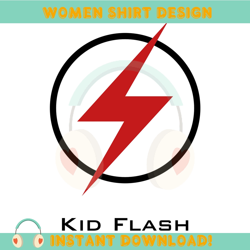 Avengers Superhero Kid Flash Logo SVG | Inspire Uplift