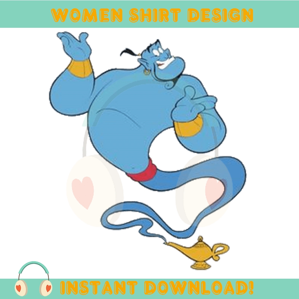 Genie The Magic Oil Lamp Jinn Disney PNG Clipart | Inspire Uplift