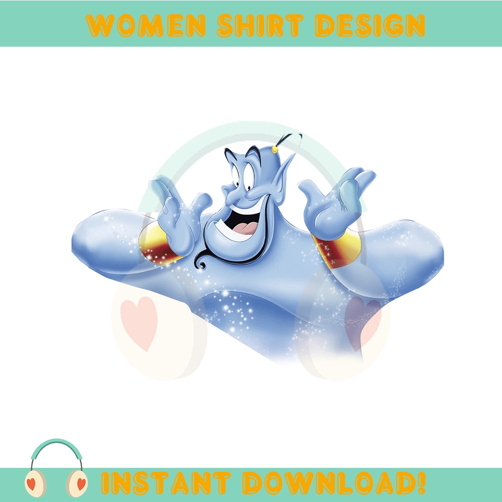 The Magic Oil Lamp Jinn Genie Disney PNG Clipart | Inspire Uplift