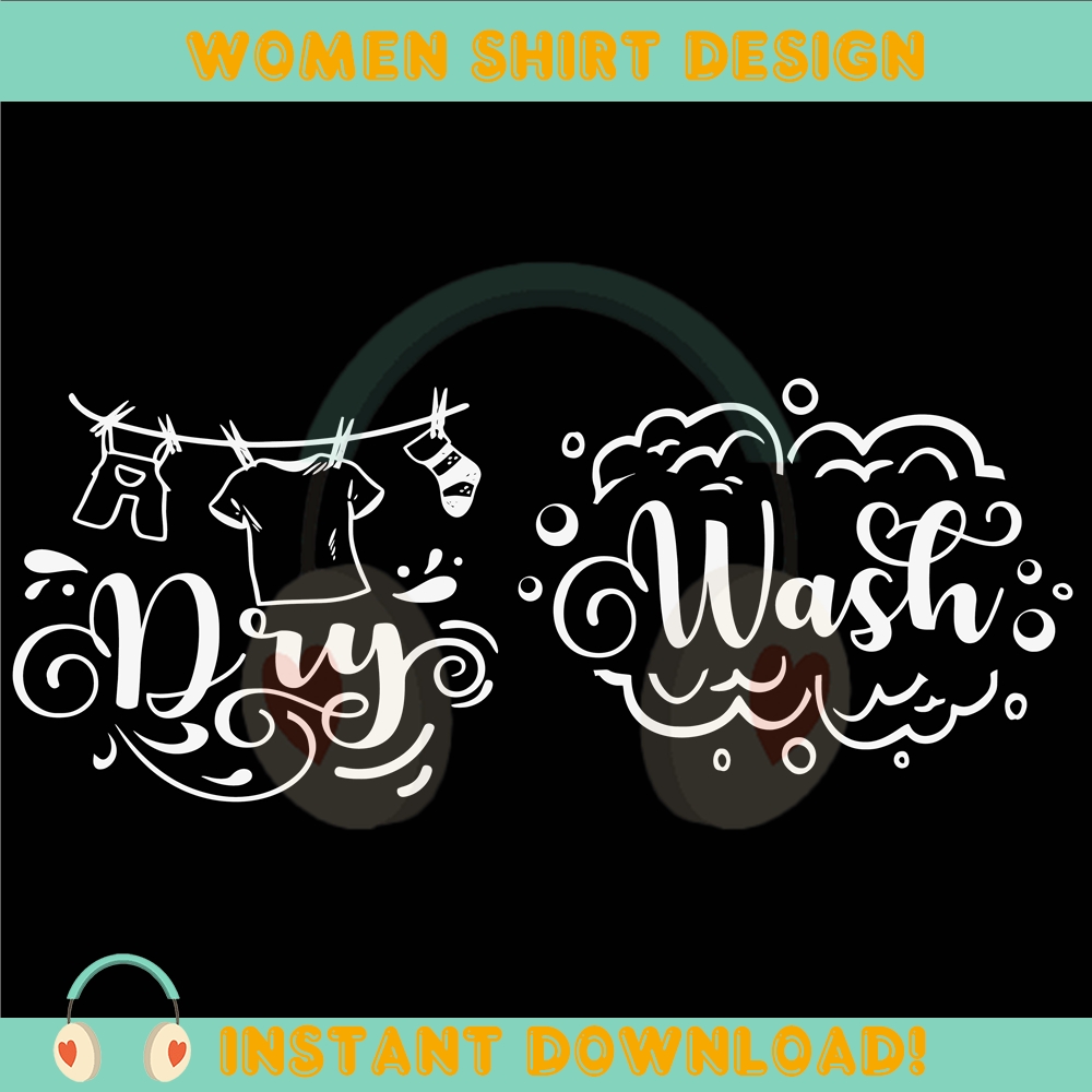 Wash dry sign svg, Washer Dryer svg, Laundry Svg, Wash and d | Inspire ...