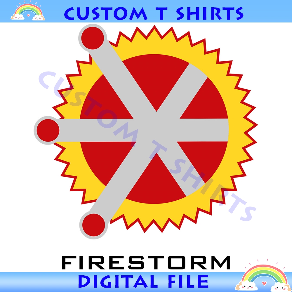 Avengers Superhero Firestorm Logo SVG | Inspire Uplift