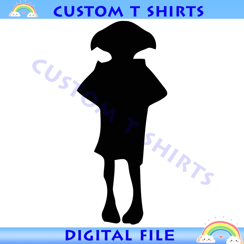 Guess Who Harry Potter House Elf Dobby SVG Silhouette | Inspire Uplift