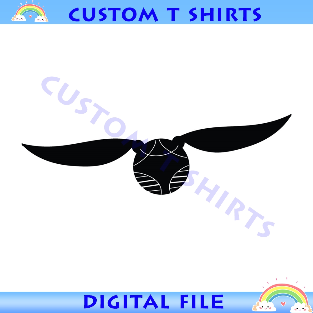 The Golden Snitch Harry Potter SVG Vector | Inspire Uplift