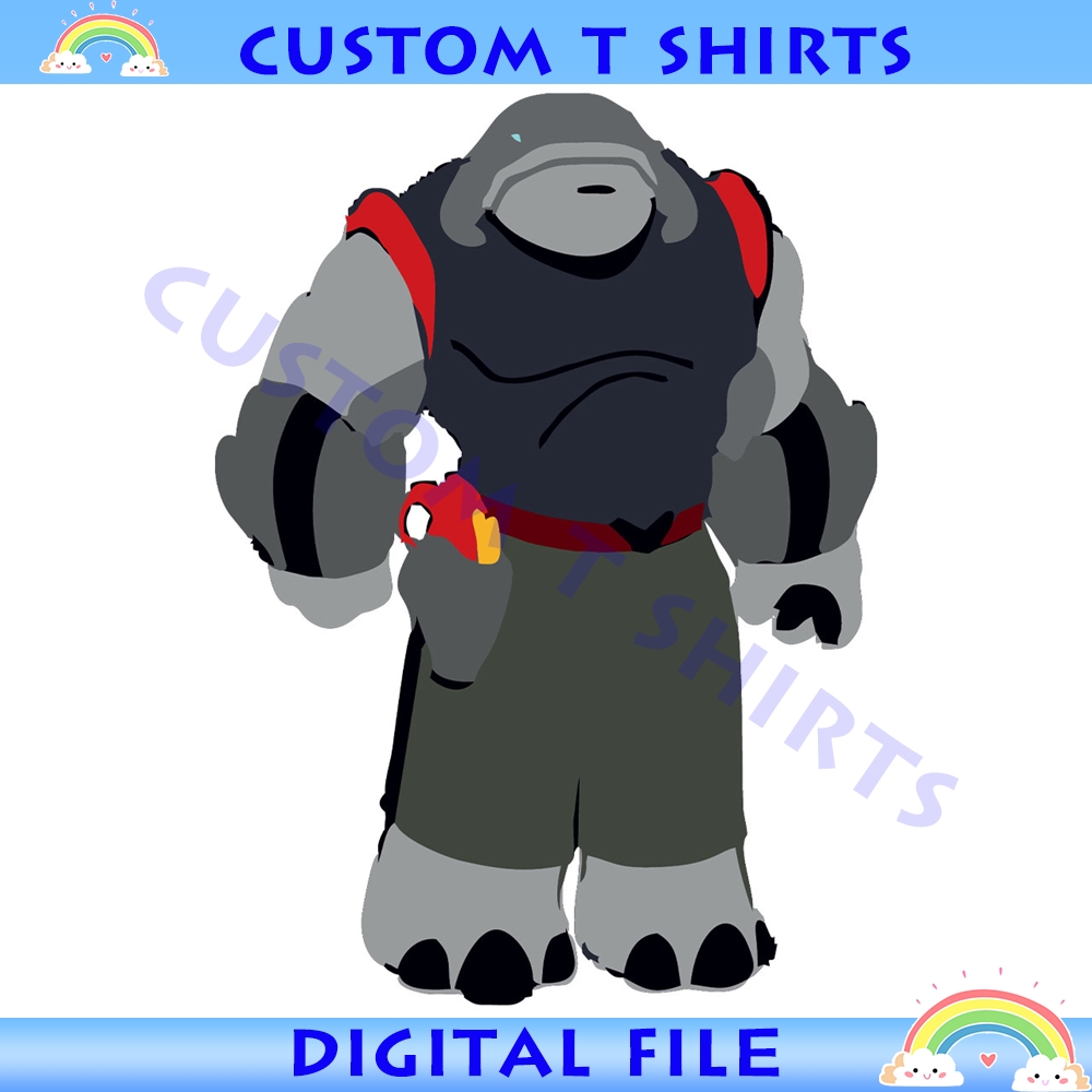 Captain Gantu Disney Lilo Stitch Antagonist SVG | Inspire Uplift