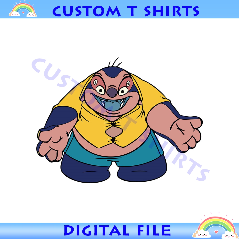 Disney Dr. Jumba Jookiba Lilo Stitch Cartoon Character SVG | Inspire Uplift
