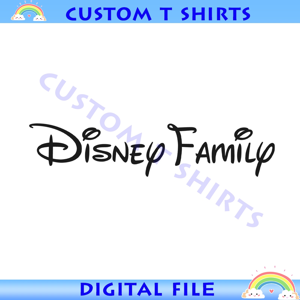 Disney Magic Mouse Family Logo SVG | Inspire Uplift