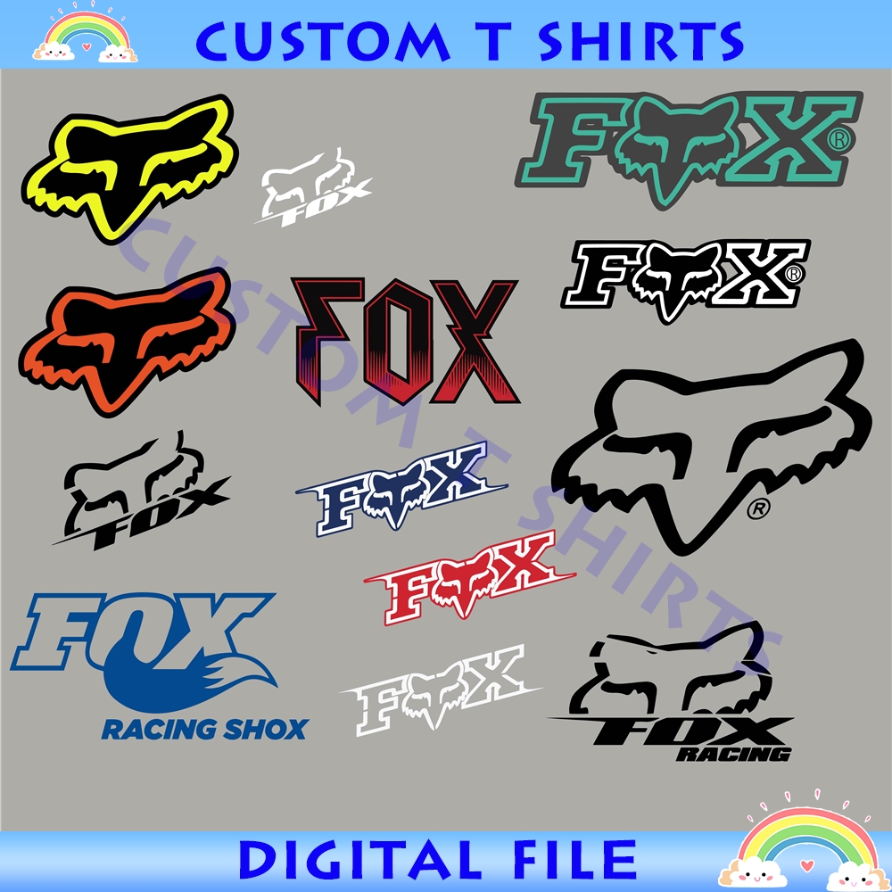 FOX RACING SVG Png Eps and Ai Formats | Inspire Uplift