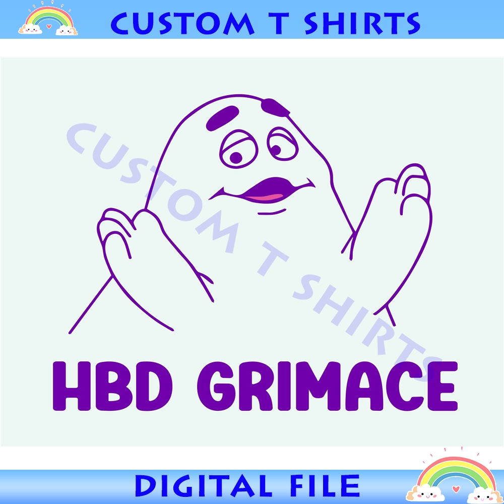 Hbd Grimace Png, Grimace Meme Png, McdonaldsS Hbd Grimace Sh | Inspire ...