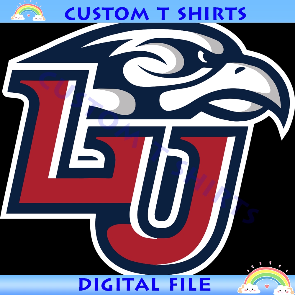 Liberty Flames Logo Ncaa Sport Svg | Inspire Uplift