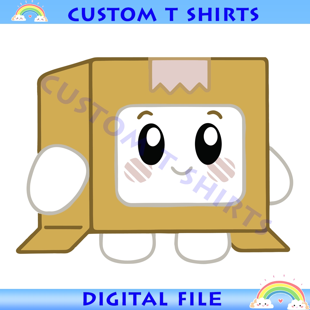 Cute Lankybox Boxy SVG | Inspire Uplift
