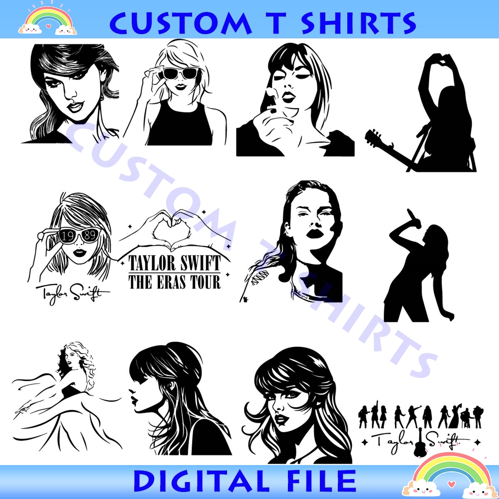 Taylor Swift Bundle Svg | Inspire Uplift