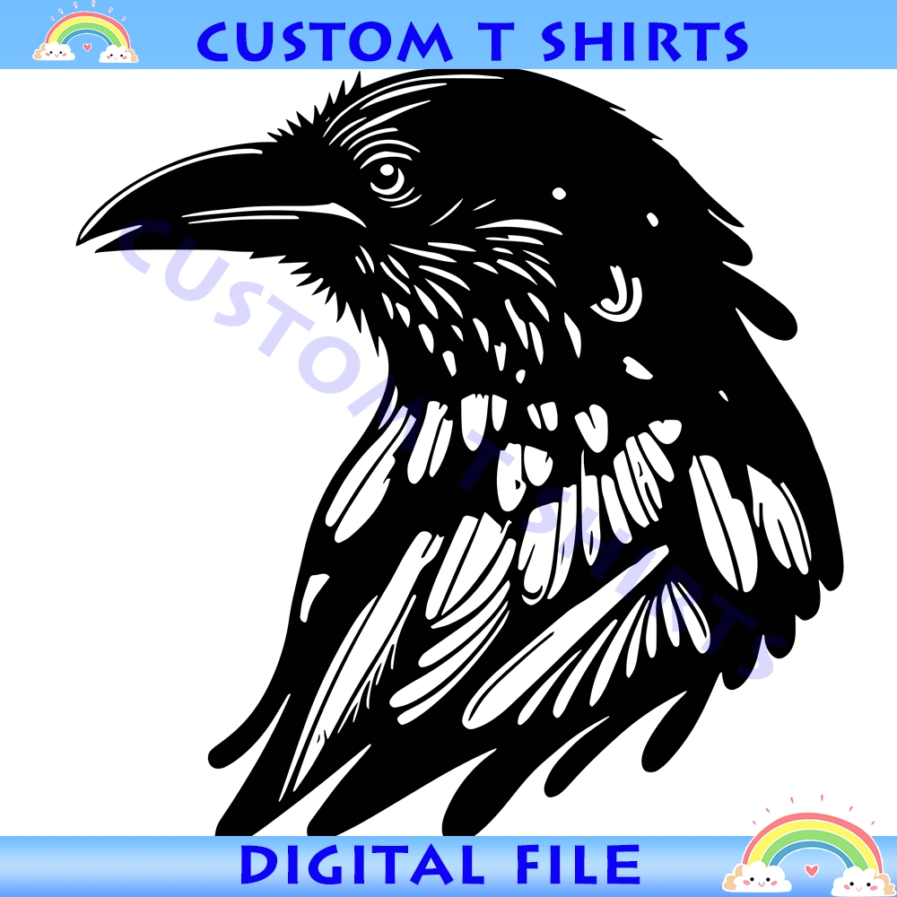 CROW SVG, CROW Clipart, Crow Svg Files For Cricut, Bird Svg | Inspire ...