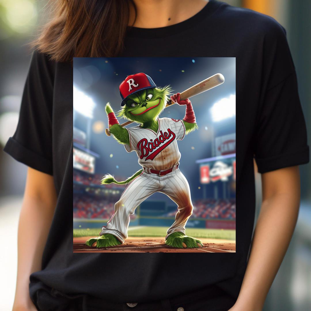 The Grinch Vs Atlanta Braves Rooting Rivals PNG, The Grinch | Inspire ...