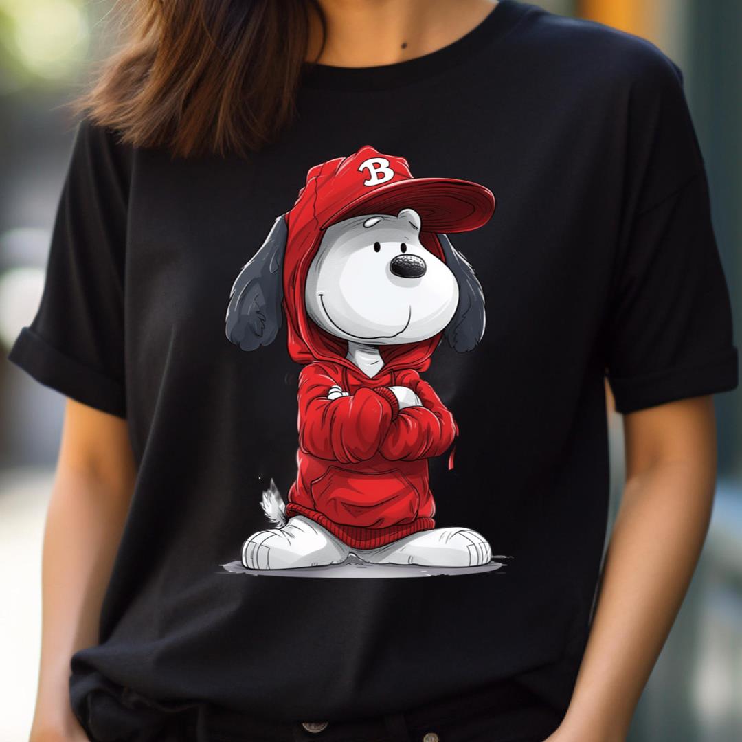 Snoopy Vs Boston Red Sox Sox Snoop Showdown PNG, Snoopy PNG, - Inspire ...