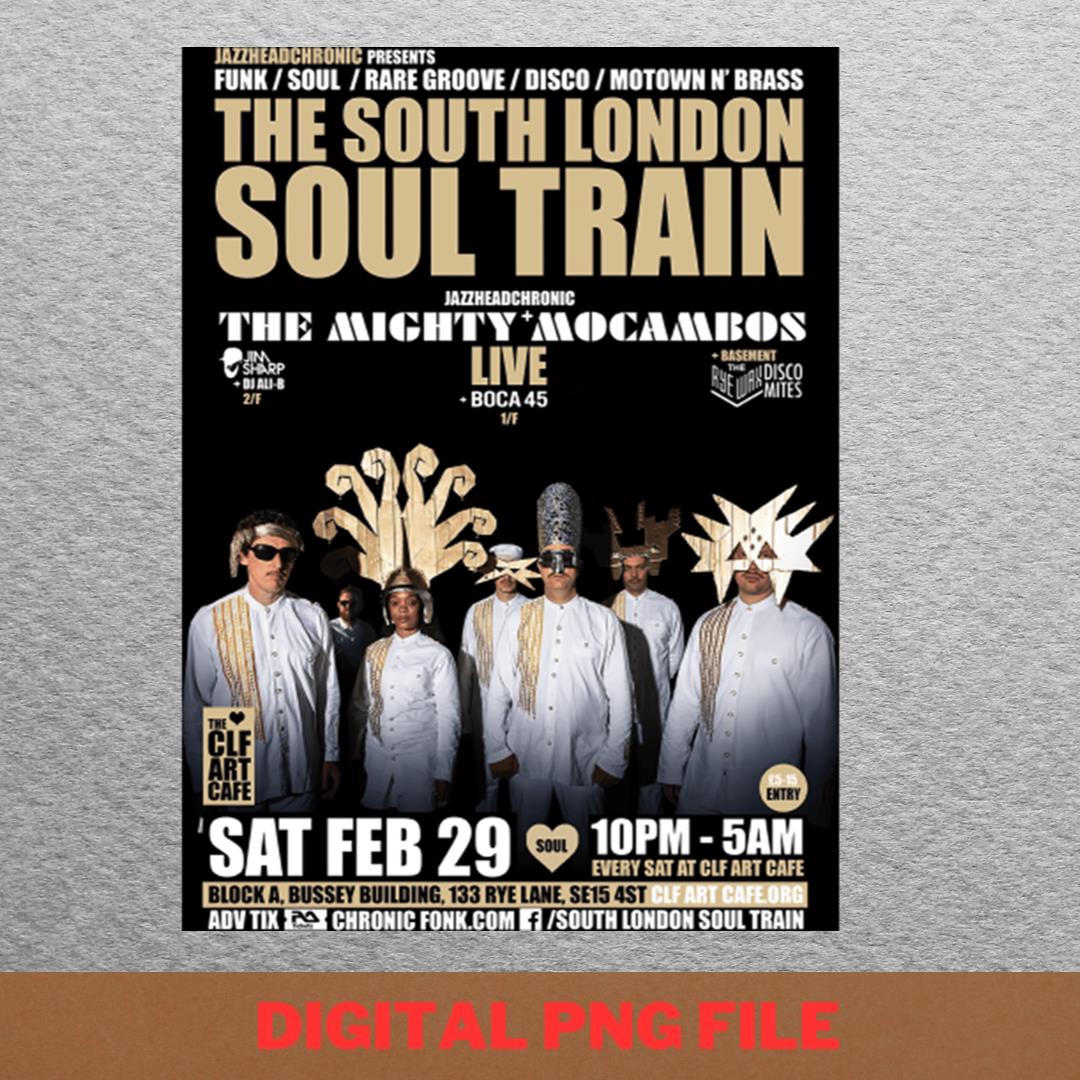 Poster The Mighty Soul Train Harmonic Hops PNG, Soul Train P | Inspire ...