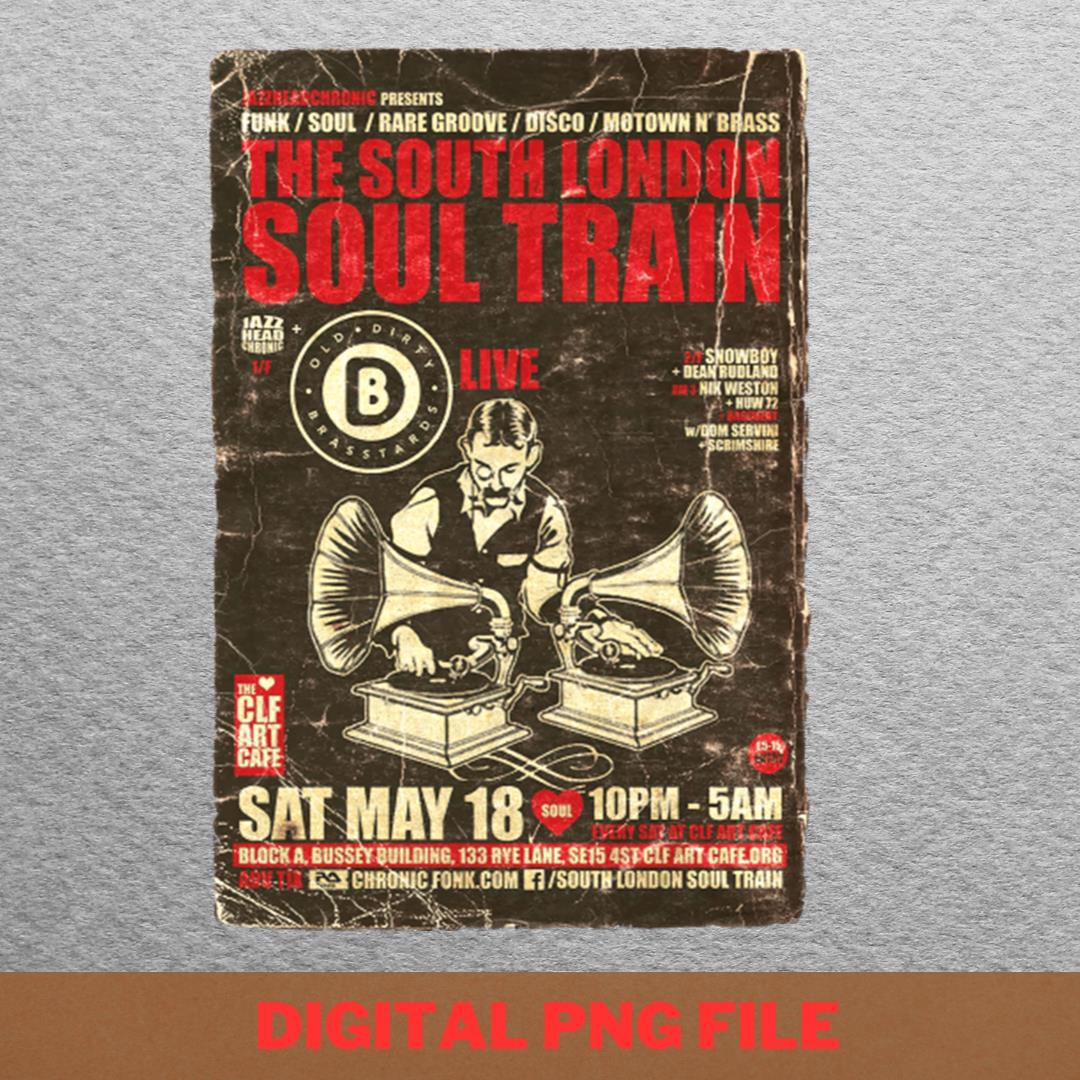 Poster Tour The South London Soul Train Dance Destination PN | Inspire ...