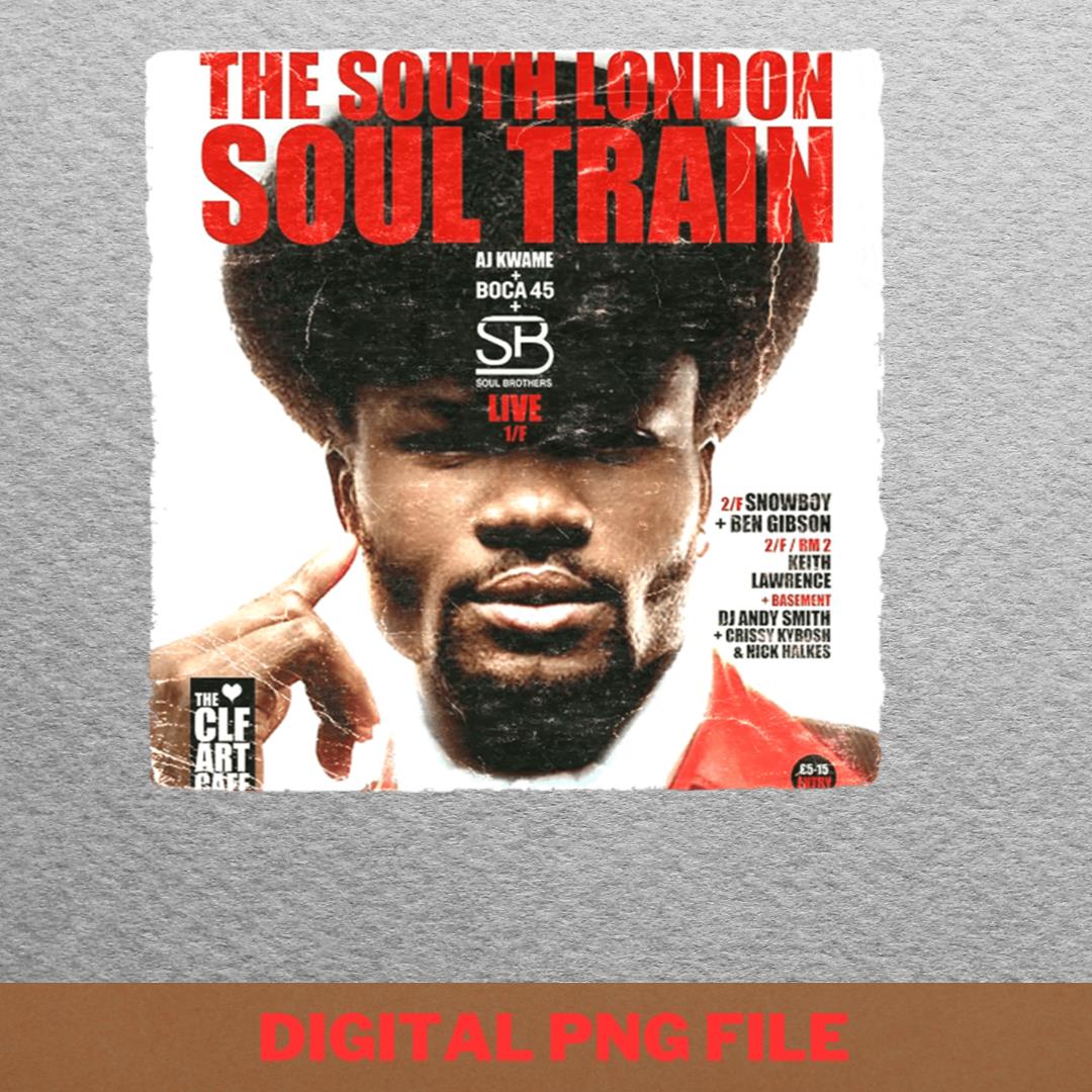 Poster Tour The South London Soul Train Electric Energy PNG, | Inspire ...