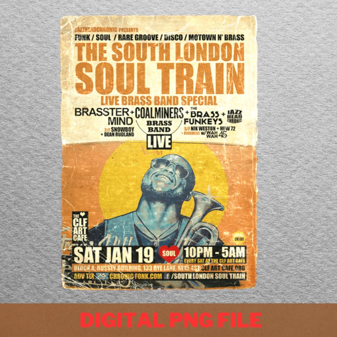 Poster Tour The South London Soul Train Expressive Energy PN | Inspire ...