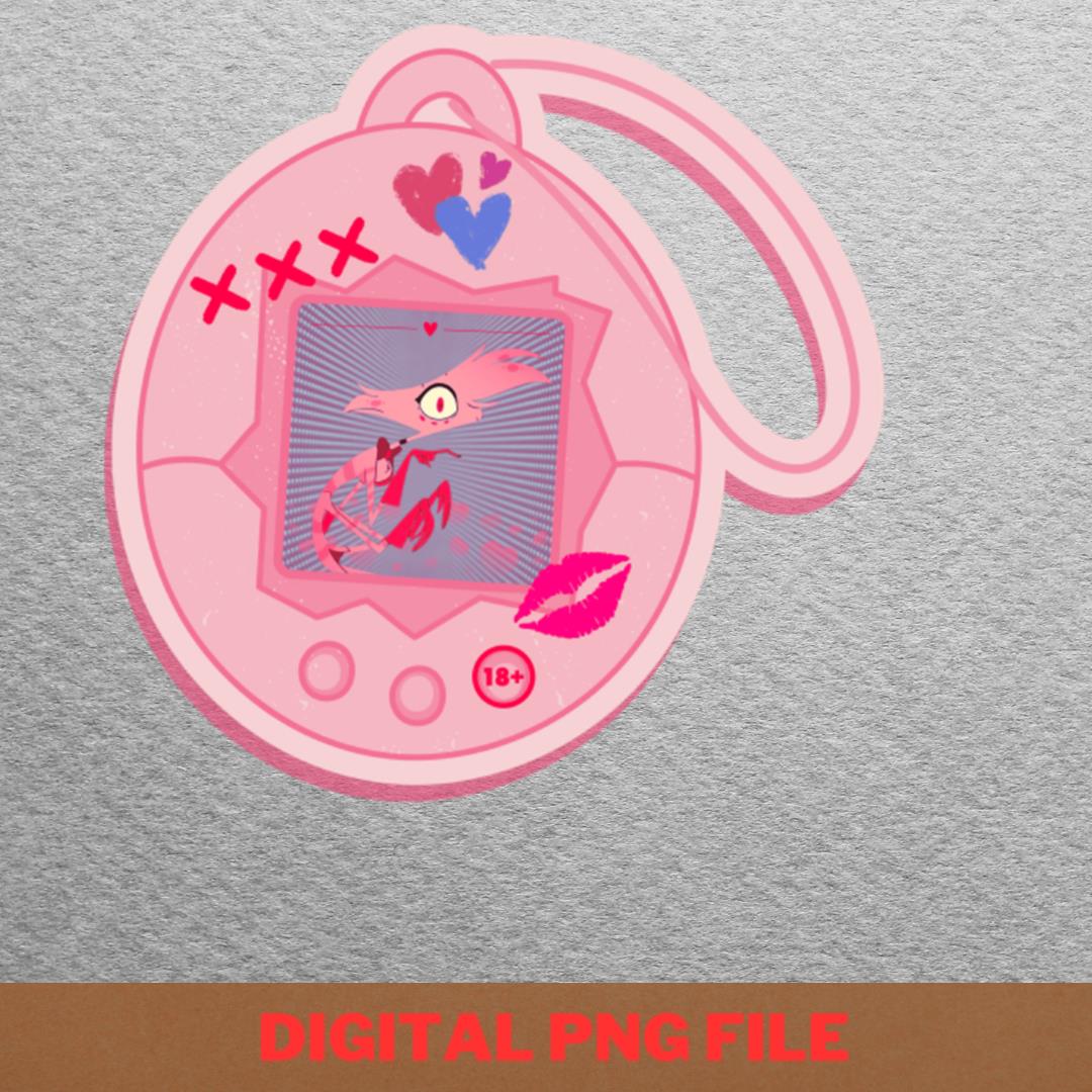 Angel Dust Pocket Pet - Helluva Boss Classic PNG, Helluva Bo | Inspire ...