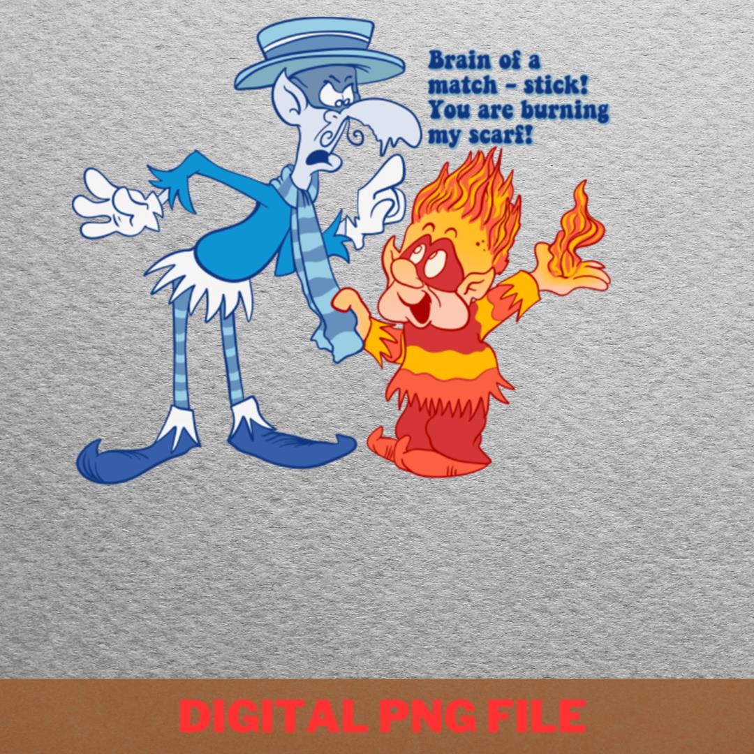 Burning Brothers - Heat Miser Flame PNG, Heat Miser PNG, Hap | Inspire ...