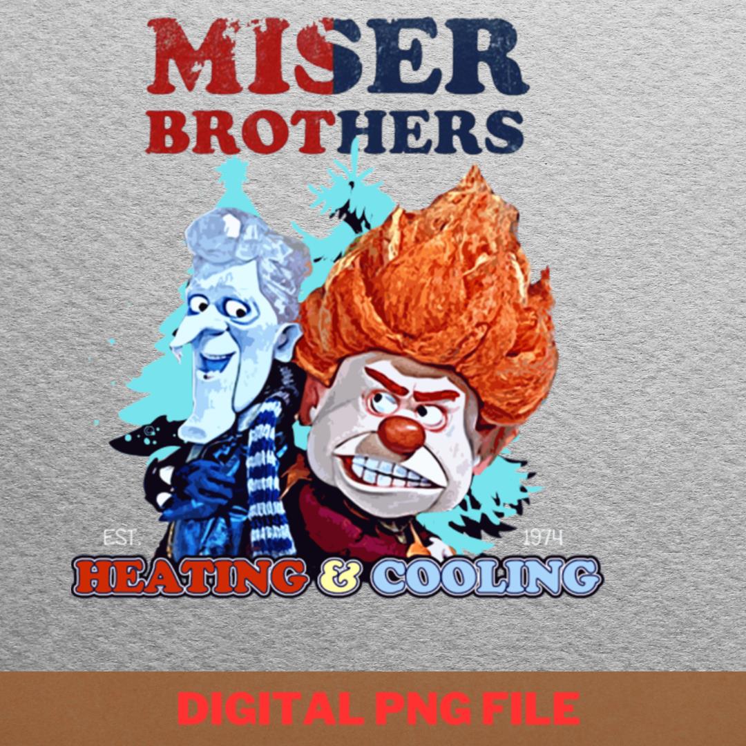 Miser Brothers Cooling - Heat Miser Aura PNG, Heat Miser PNG | Inspire ...