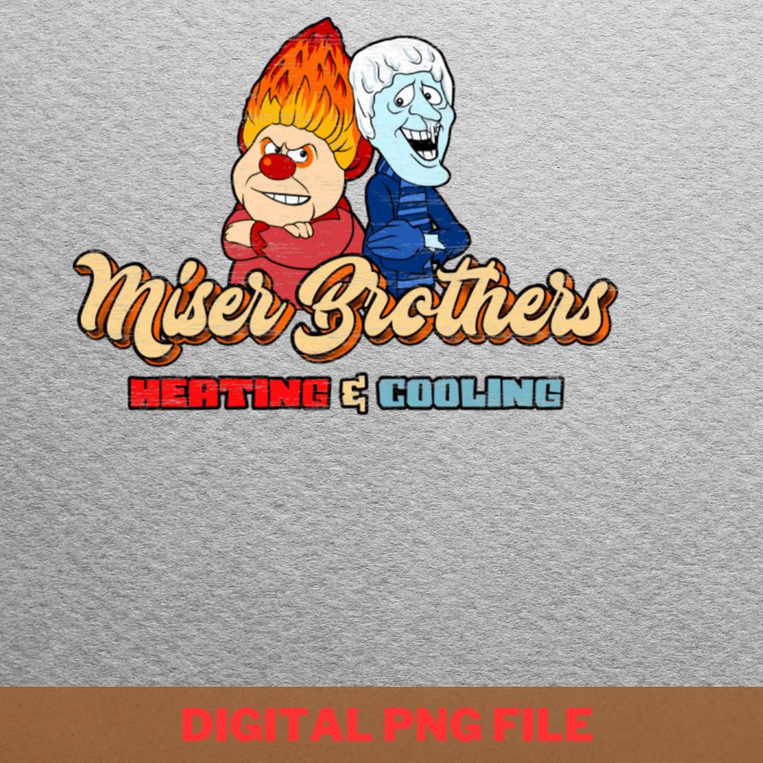 Miser Brothers Vintage - Heat Miser Incite PNG, Heat Miser P | Inspire ...