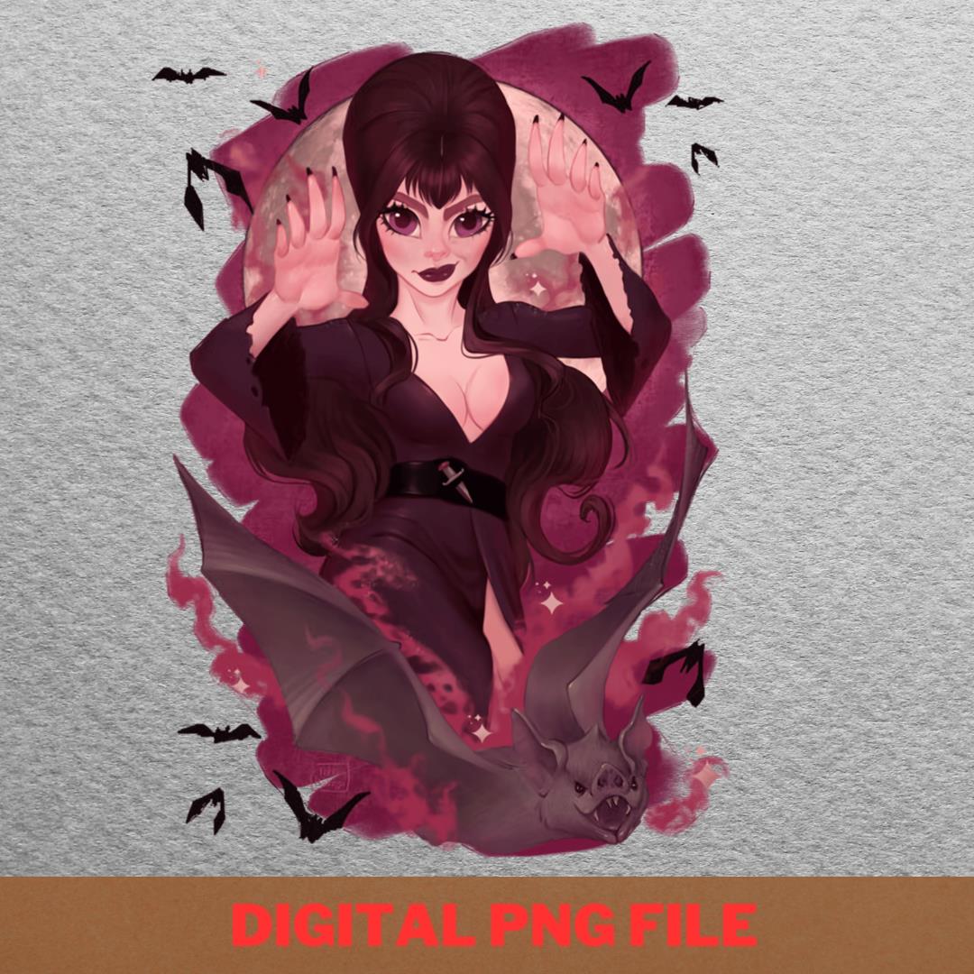 Elvira Classic Horror PNG, Elvira PNG, Halloween Digital Png | Inspire Uplift