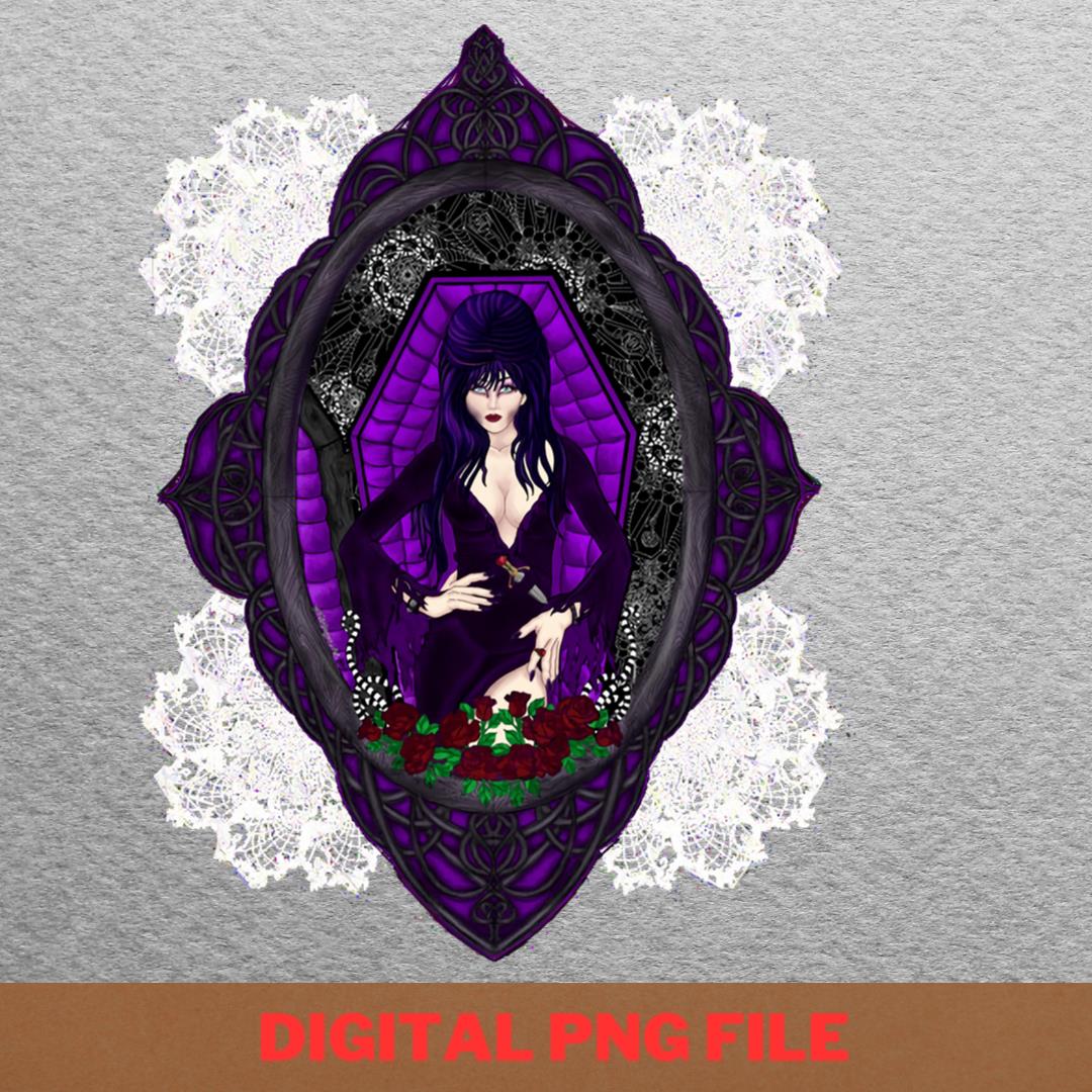 Elvira Gothic Queen PNG, Elvira PNG, Halloween Digital Png F | Inspire Uplift