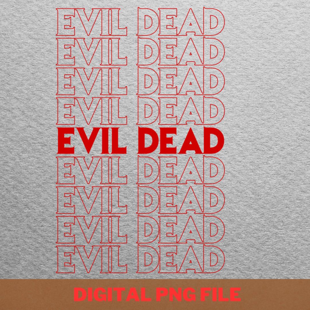 Evil Dead Intense PNG, Evil Dead PNG, Halloween Movie Digita | Inspire ...