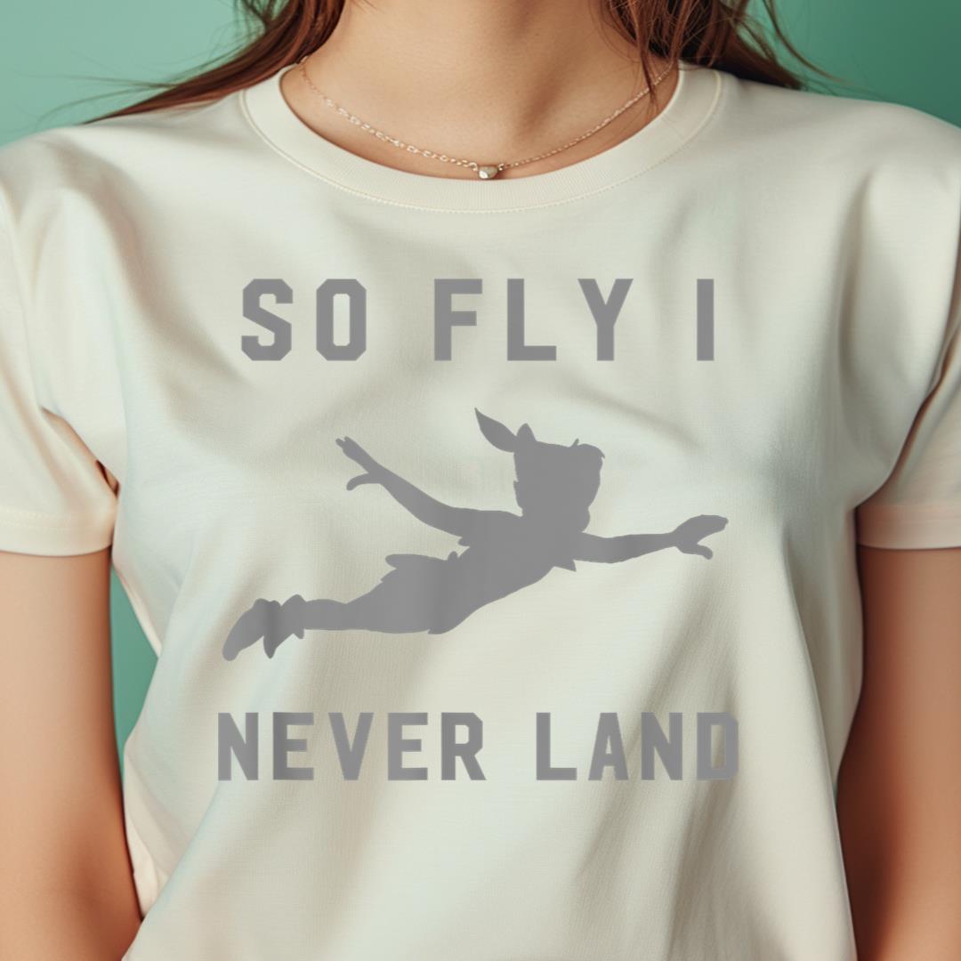 Disney Peter Pan So Fly I Never Land Peter Pan Humor PNG, Pe | Inspire ...